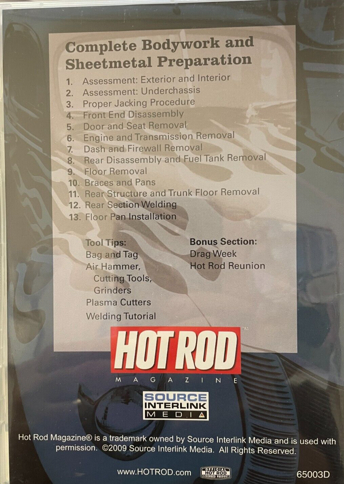 Hot Rod Magazine DVD Complete Bodywork and Sheetmetal Preparation | eBay