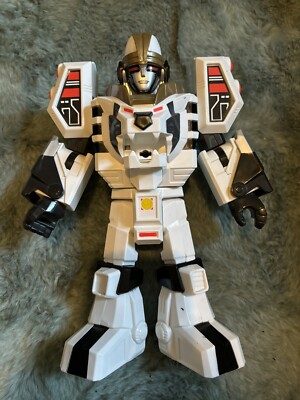 Mattel 2016 Power Rangers White Tigerzord Warrior Mode 11 Inch With ...