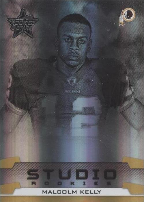 2008 Leaf Rookies & Stars - Studio Rookies Malcolm Kelly #SR-7 Gold ...