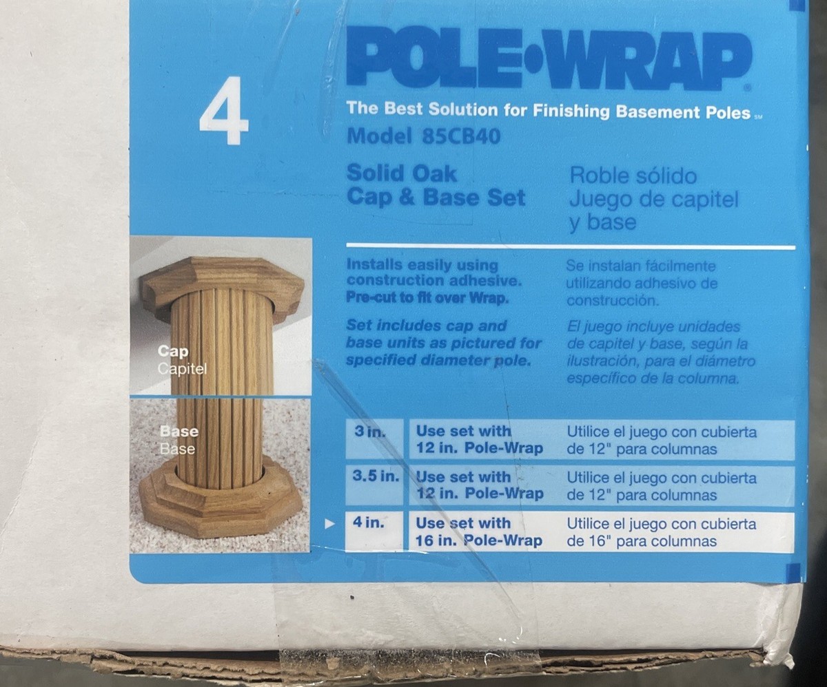 Basement Pole Cover Kits Basement Pole Wraps Jack Post & Lally