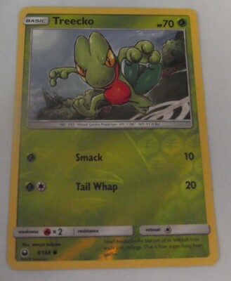 102PK008r - Treecko - 8/168 - Celestial Storm - Common Reverse | eBay