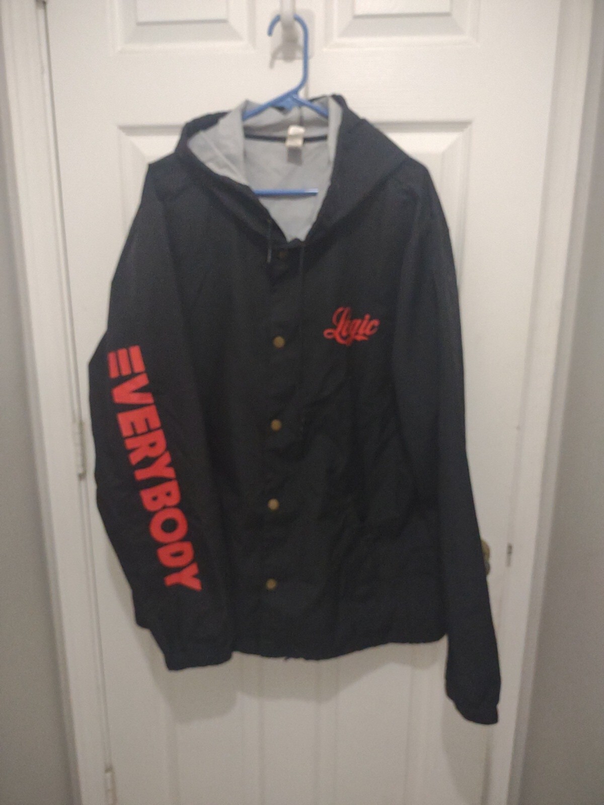 LOGIC EVERYBODY Hooded Rain/Windbreaker Jacket - Size… - Gem