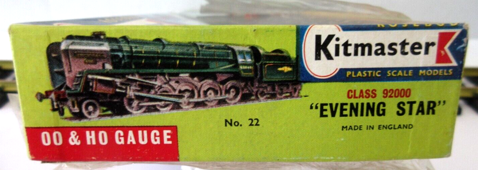 KITMASTER ROSEBUD NO.22 CLASS 92000 " EVENING STAR " LOCOMOTIVE MODEL ...