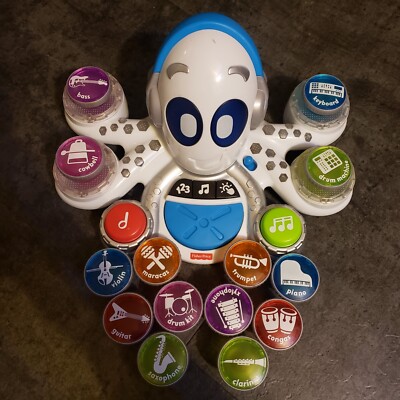 Fisher Price Think and Learn Rocktopus Octopus Musical Toy with 14 ...