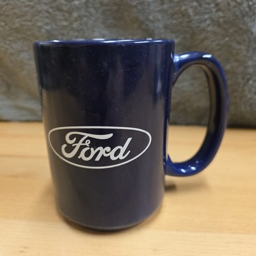 Ford Motor Company Dark Blue Coffee Mug / Tea Cup | eBay