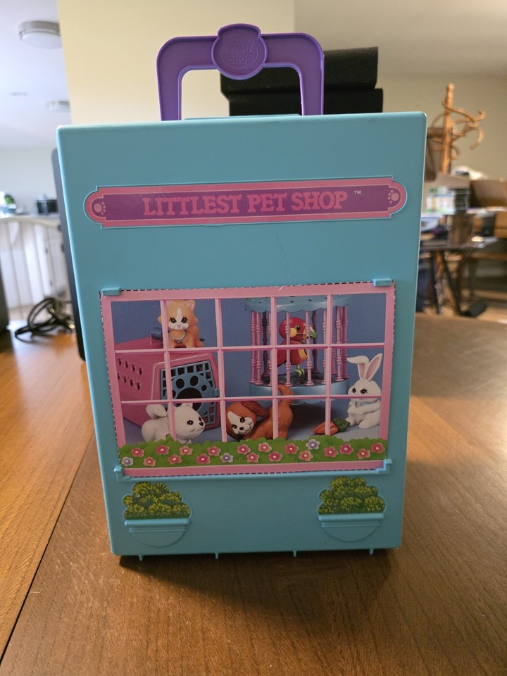 Vintage 90s LPS Littlest Pet Shop Carrying Case with 20+ Pets and ...