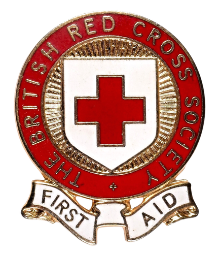 Vintage Old The British Red Cross Society First Aid Uniform Sleeve ...