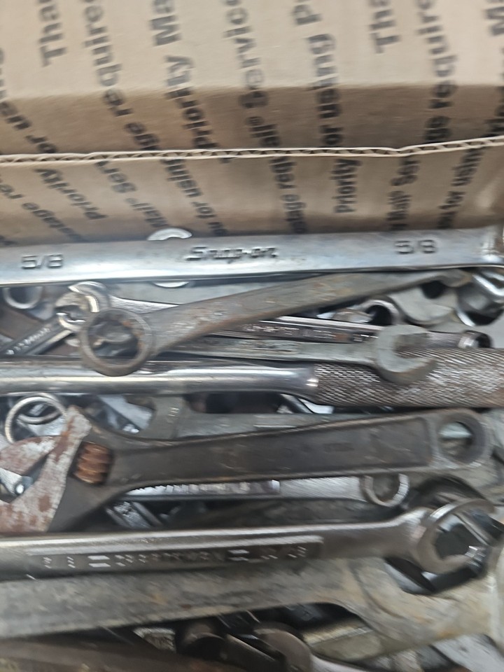 K937- Box of USA WRENCHES - ALL USA- including Crafsman and others - 19 ...