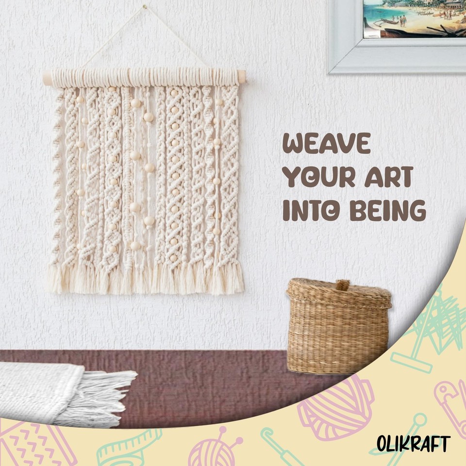 Wooden Weaving Loom with Adjustable Stand - Weaving Looms for Adults ...