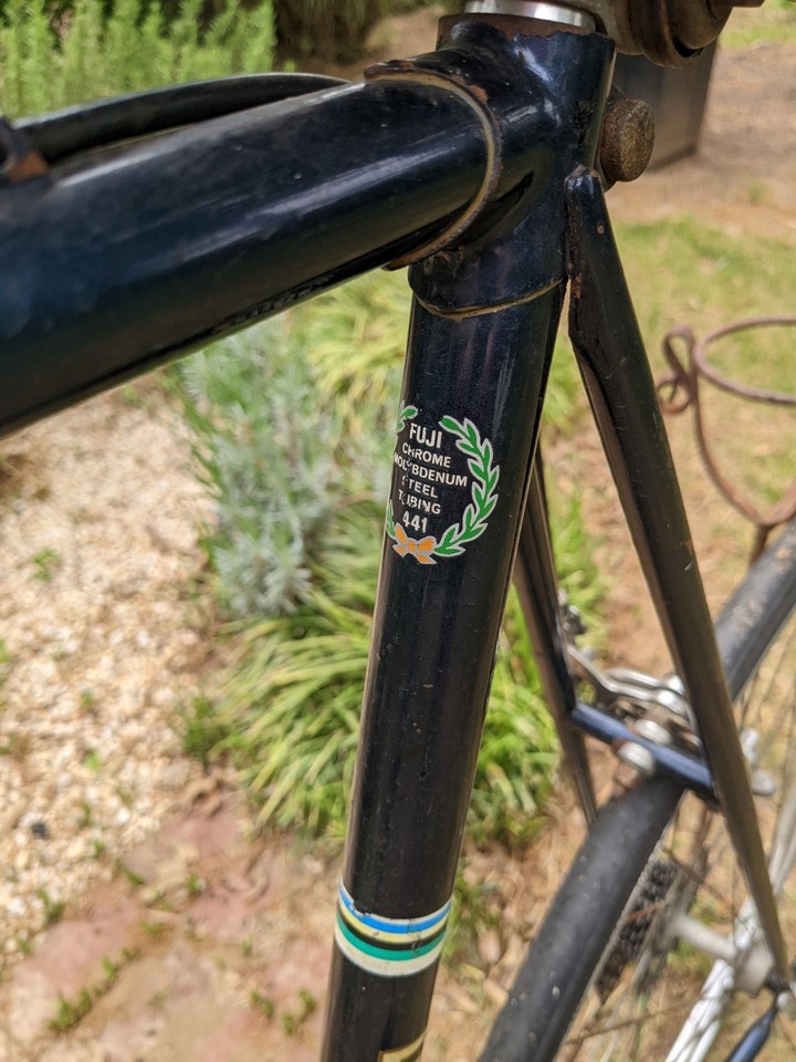 Vintage Fuji Royale 12 Speed Road Bike, 27" 68.5 CM Blue | eBay