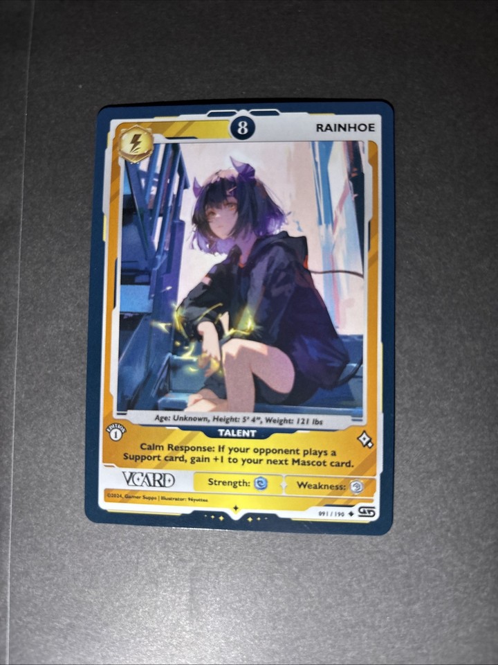 VCard Rising Star Single Card Of RAINHOE | eBay