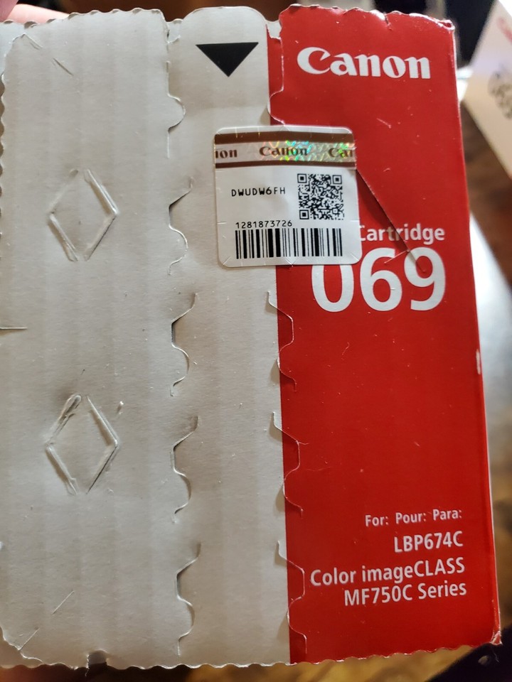 Canon 069 Magenta Toner Cartridge MF750C | eBay