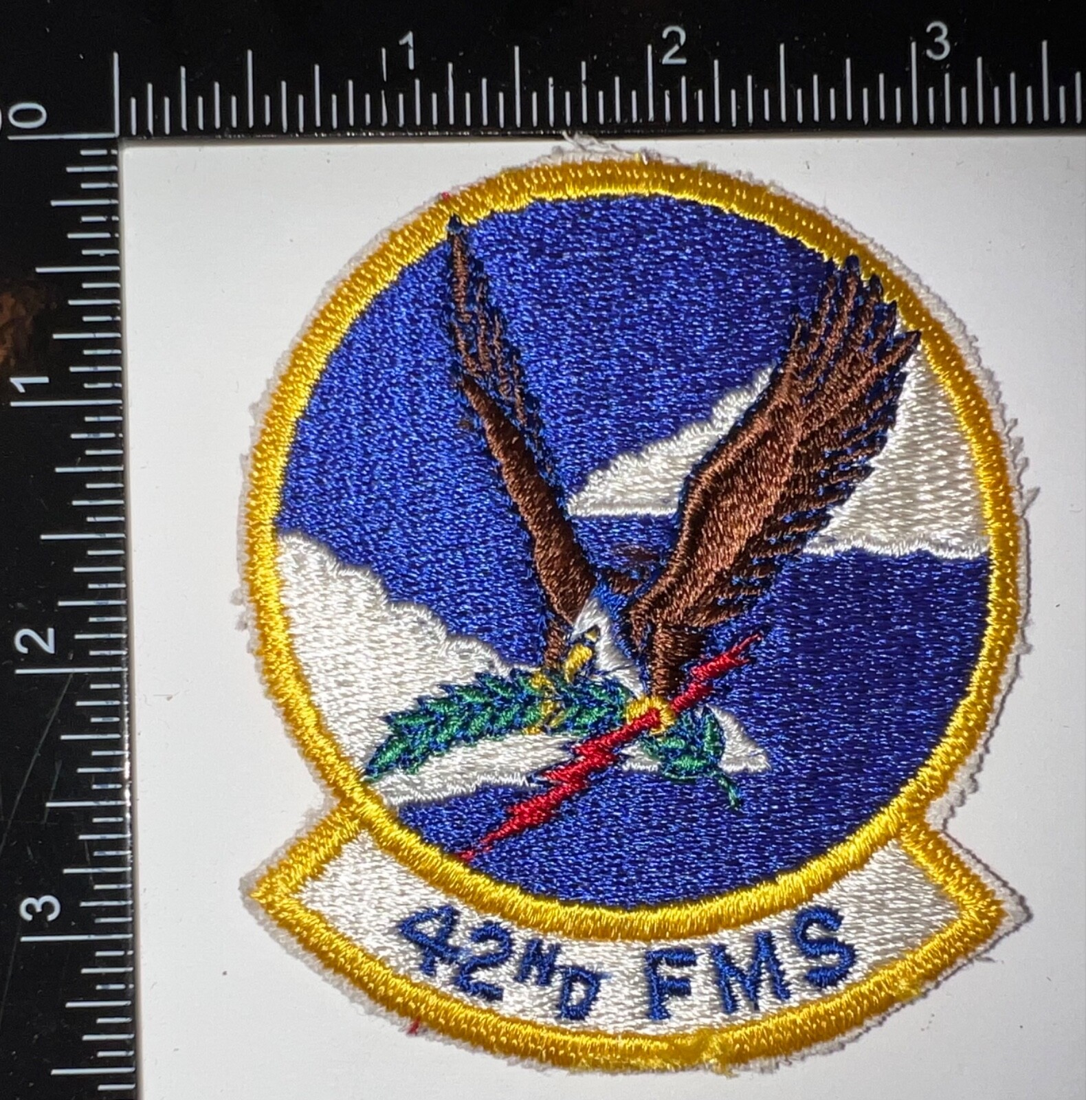 Cold War USAF US Air Force 42nd Field Maintenance Squadron Patch | eBay