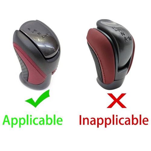 Red Carbon Fiber Gear Shift Knob Cover Trim Set for NISSAN GTR R35 2008 ...