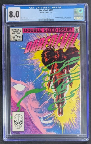Daredevil #190 Marvel Comics 1983 CGC 8.0 | eBay