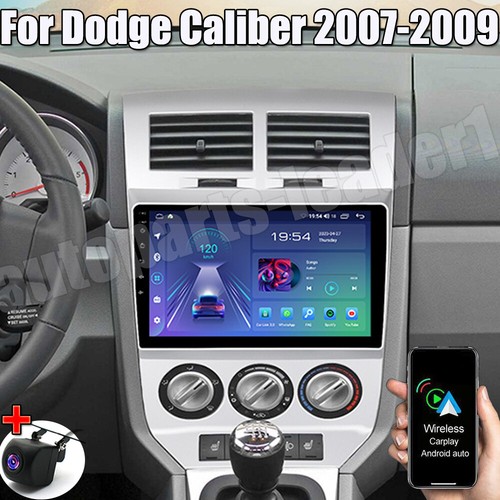 For Dodge Caliber 2007-2009 Car Stereo Radio Android 13 Apple Carplay ...