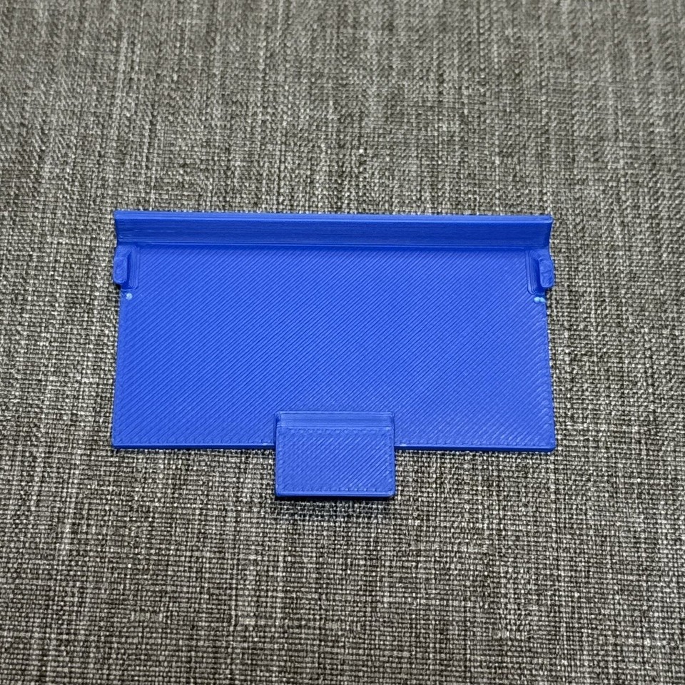 Coleco Head To Head Handheld Game Blue Battery Cover ONLY | eBay