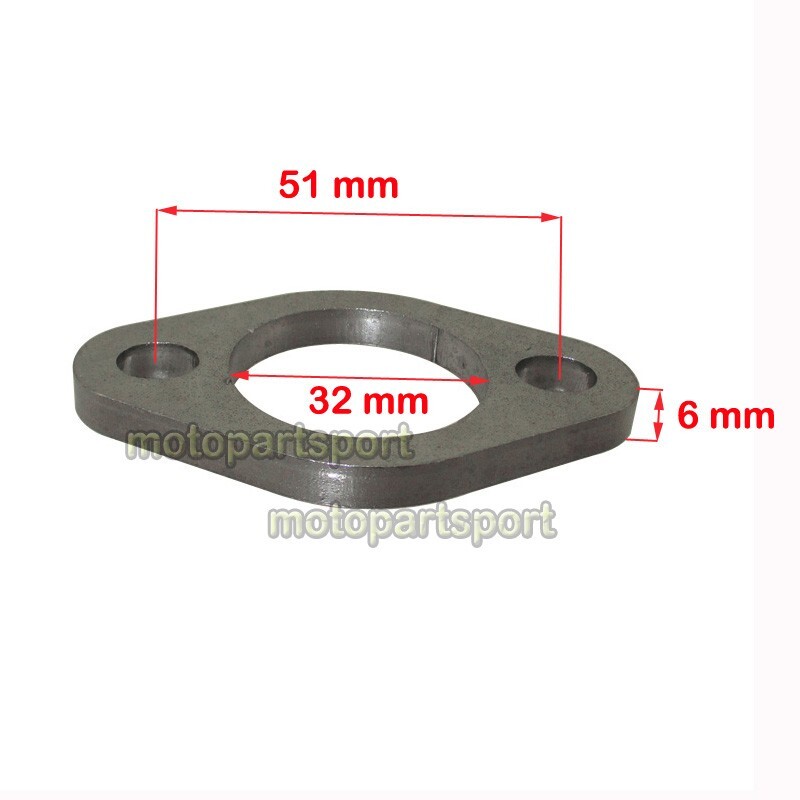 DIY Header Exhaust For Honda GX390 Predator 420cc Generator Go Kart ...