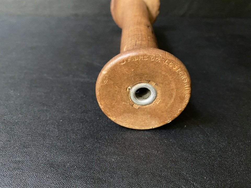 2 Vtg Wood Sewing Spindles Spools & 1 Industrial Thread Spools & 1 Home ...