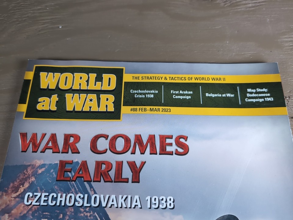 Decision Games World At War Magazine #88 "War Comes Early" New | eBay
