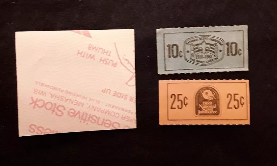 1985 1989 National Boy Scouts Jamboree Trading Post Tickets BSA plus ...