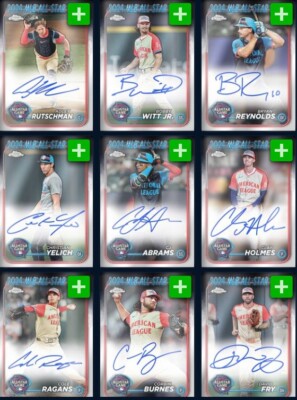 [DIGITAL] Topps Bunt Topps Chrome Update 24 S1 All-Star Base Signature ...