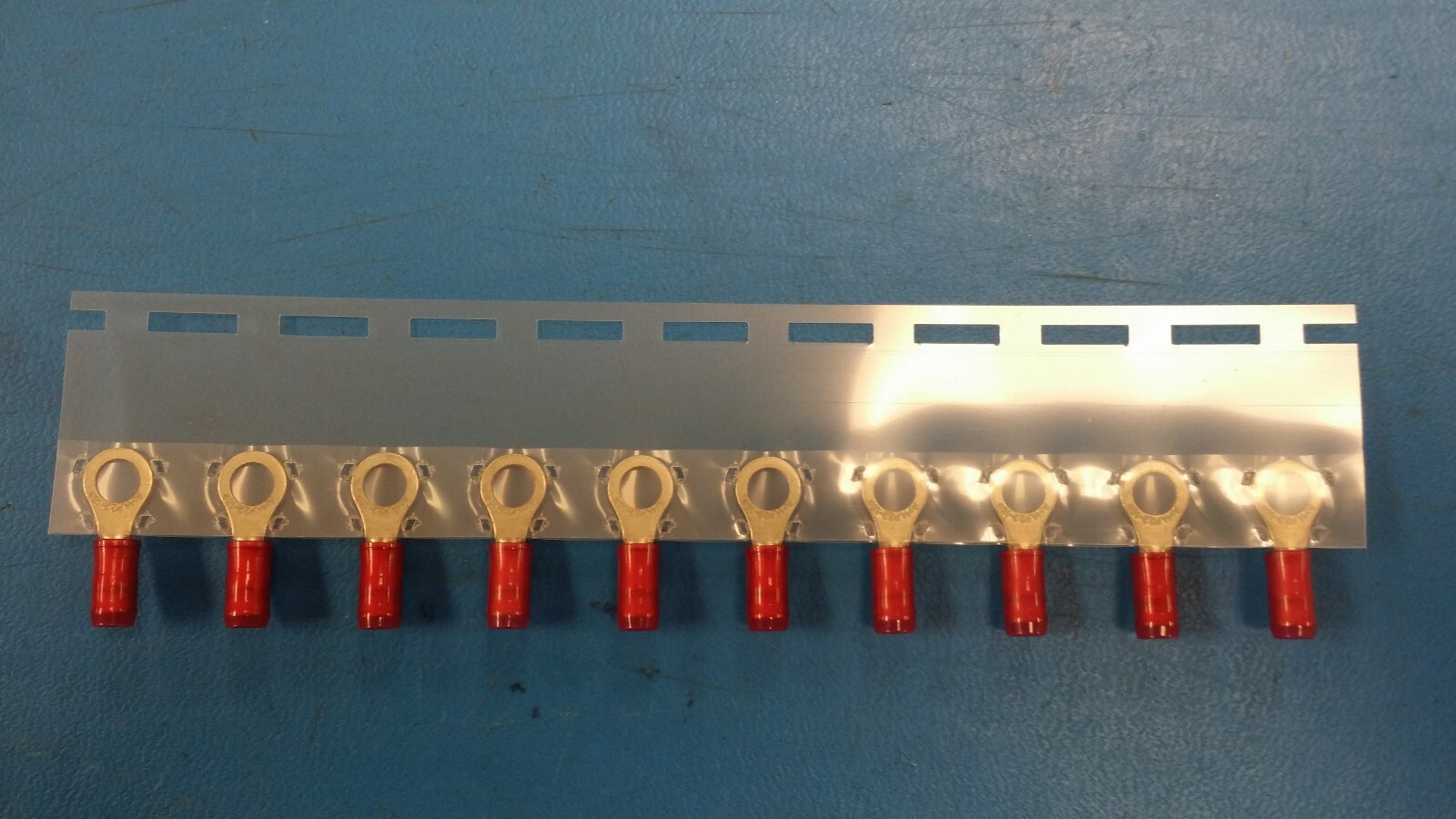 (100 PCS) 2-36153-2 TYCO TERMINAL RING TONGUE M5 16AWG RED ROHS | eBay