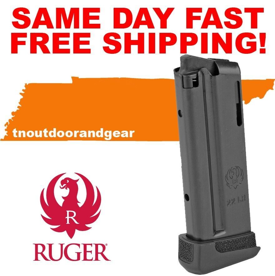 Ruger LCP II OEM 10 Round 22LR Magazine Steel 90696 SAME DAY FAST FREE ...