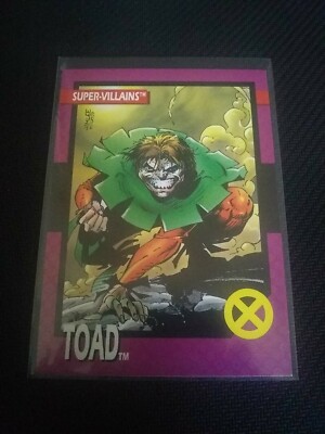 1992 Marvel XMen Comic Trading Cards Impel # 65 TOAD | eBay