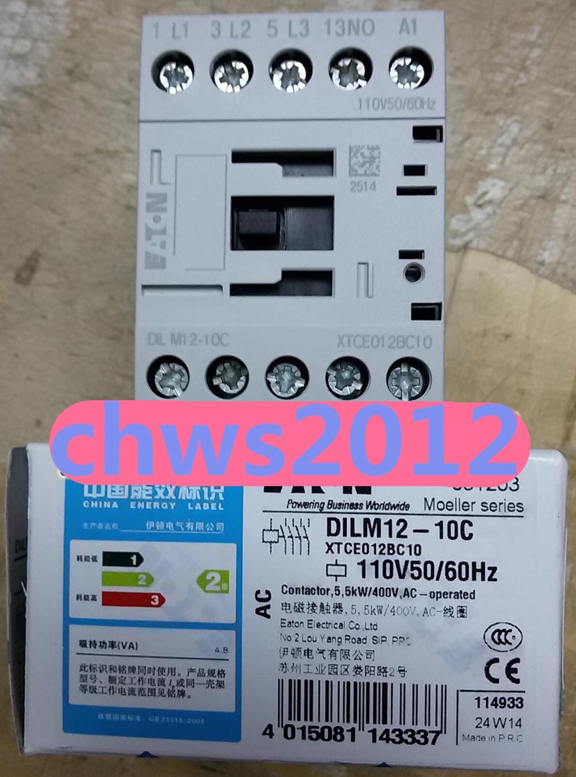 1 PCS NEW EATON MOELLER DILM12-10C (110V50/60HZ) contactor | eBay