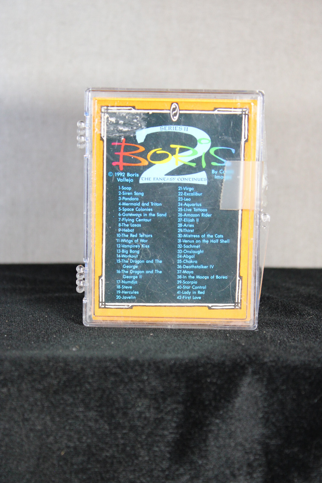 Boris-Series 2 by Boris Vallejo 1992 Trading Card Set Rare Complete Set ...