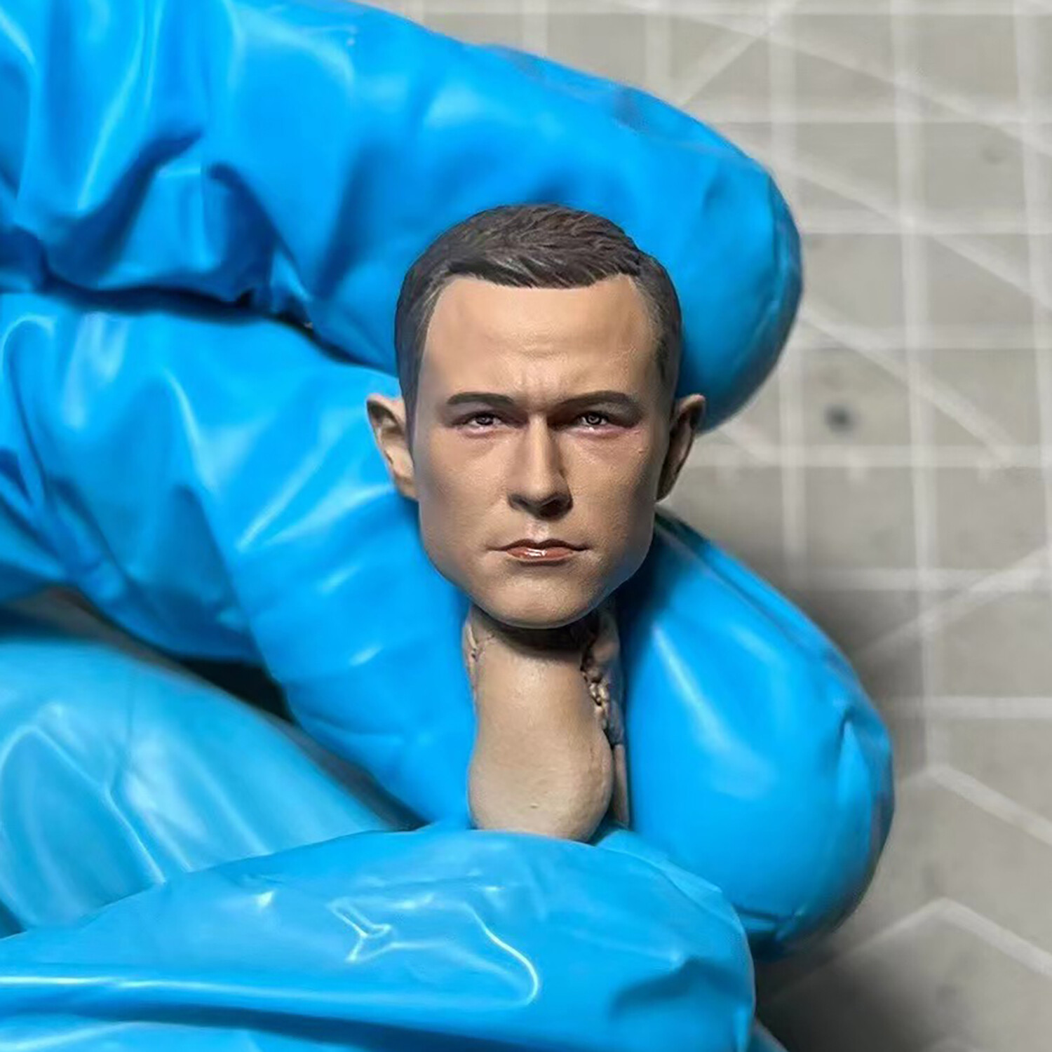 1/12 Painted Robin Joseph Gordon-Levitt Head Carved Fit 6'' ML Action ...