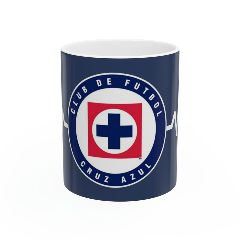 11oz Futbol Mexicano Tazas Para Cafe Personalizada Del Club Cruz Azul ...