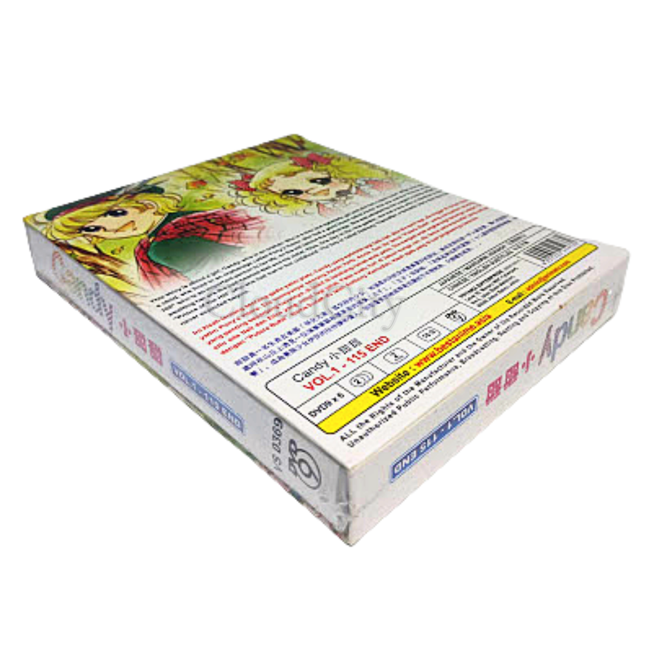 Anime DVD Candy Candy Vol.1-115 End English Subtitle Anime Japanese ...