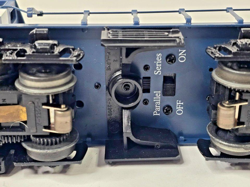 K-Line O Gauge Long Island MP-15 Diesel Switcher Train Locomotive #168 ...