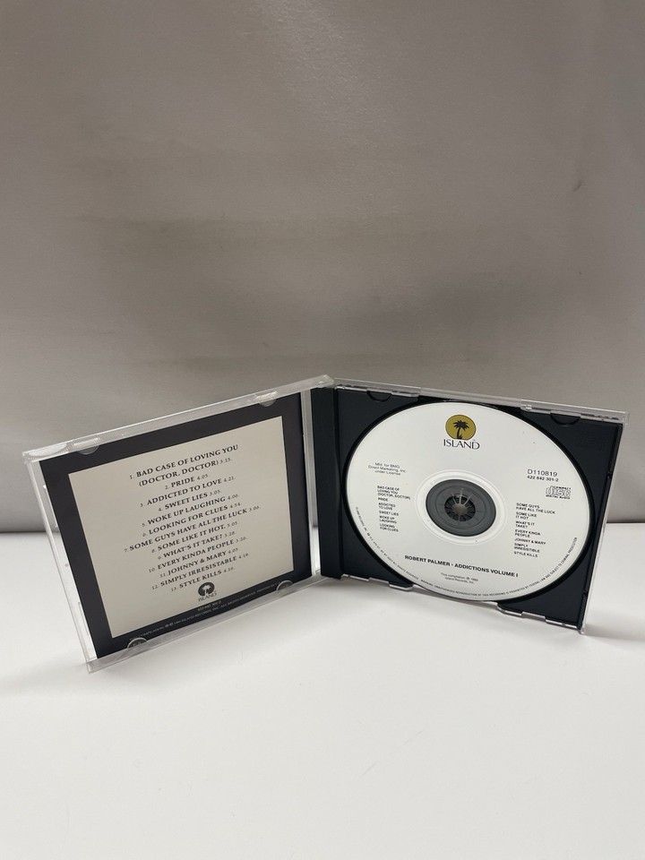 Robert Palmer – Addictions Volume 1 CD (1989 Island Records) TESTED | eBay