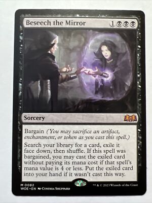 MTG Beseech the Mirror - Wilds Of Eldraine Mythic NM | eBay