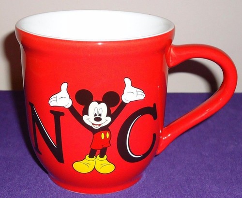 Disney MICKEY MOUSE NORTH CAROLINA ceramic coffee Mug | eBay