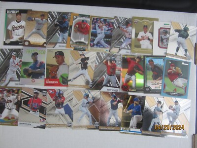 Huge All Serial Numbered MLB Baseball Card Lot (25) Mostly Rookie RC F ...