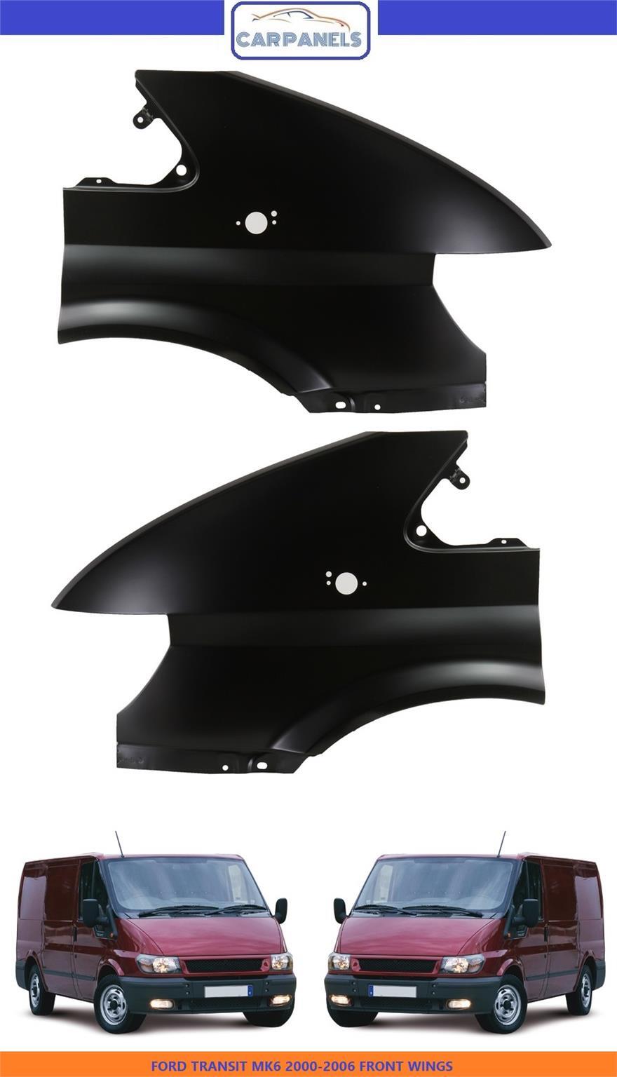 FORD TRANSIT FRONT WINGS 2000 - 2006 MK6 WITH HOLE PAIR LEFT + RIGHT ...