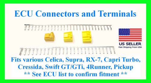 ECU Connector Plug Terminal fits RX7 Supra Cressida Celica Swift GT ...