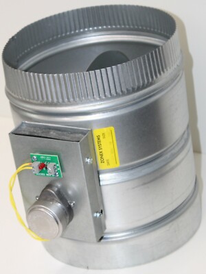 Zonex Systems 9" Round Zone Damper TR09 Digitract comfort control Free ...