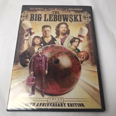 The Big Lebowski DVD 2 Disc Set 10th Anniversary Edition NEW Jeff ...