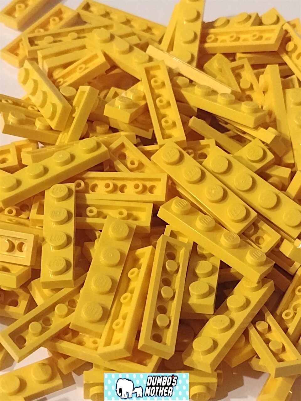 LEGO 1x4 Yellow Plates City Creator Building House 3710 X20 | eBay