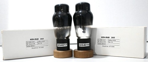 2A3 KEN-RAD Black Base Made in U.S.A Amplitrex Tested Qty 1MP | eBay