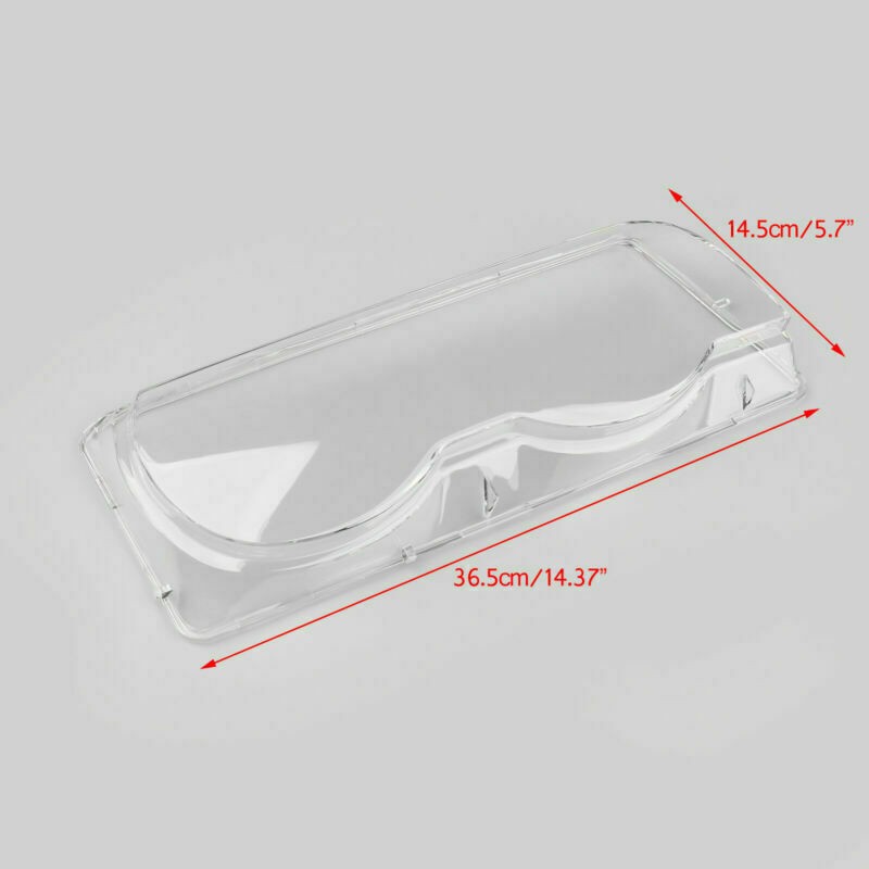 1Pair Car Clear Faro Headlamp Lens Cover Shell Per BMW E38 1999-2001 S1 ...