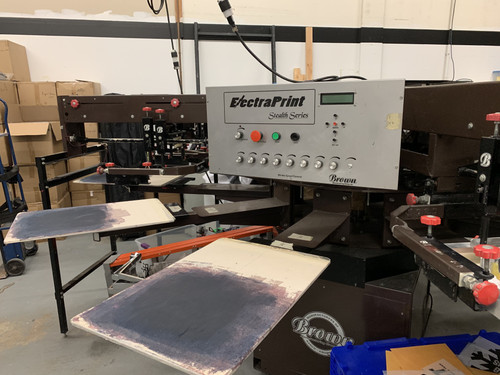 6 Color 8 Station Automatic Screen Printing Press Machine Screen ...