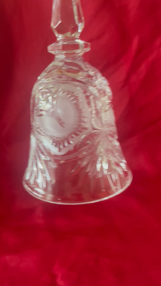 lead crystal bell vintage | eBay