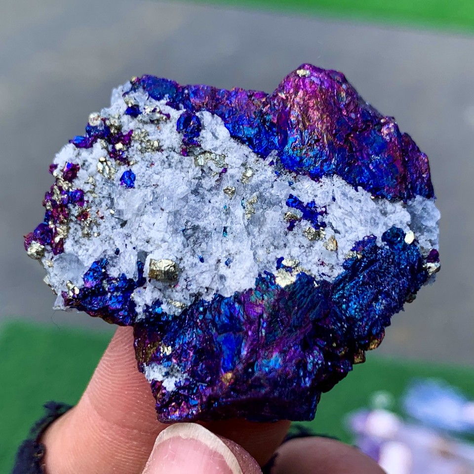 44G Rare Natural Beautiful Colorful Bornite Raw Mineral Specimen ...