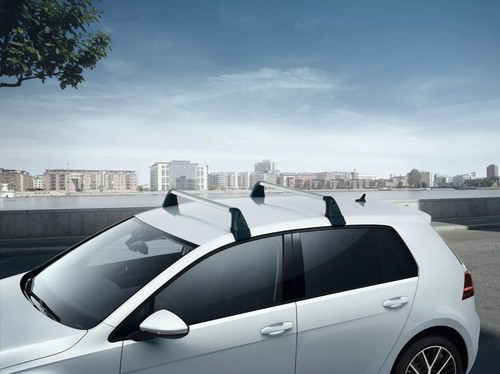 Original VW Golf 7 Schrägheck Grundträger Dachgepäckträger Tragstäbe ...